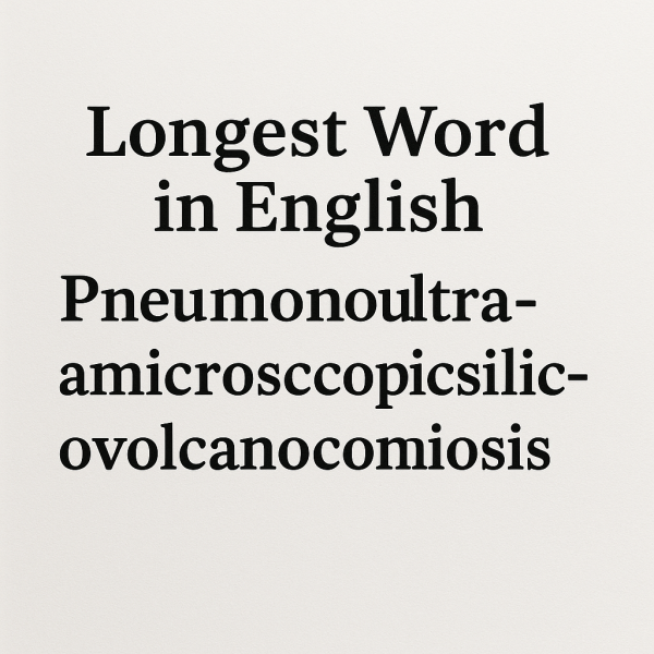 Breaking Down the Longest Word in EnglishAcademic Assignments